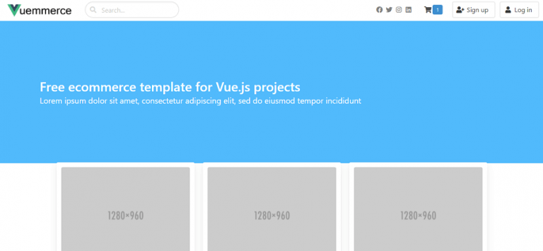 Best Vuejs eCommerce Templates (Free & Paid) in 2022 - UI-Lib's Blog