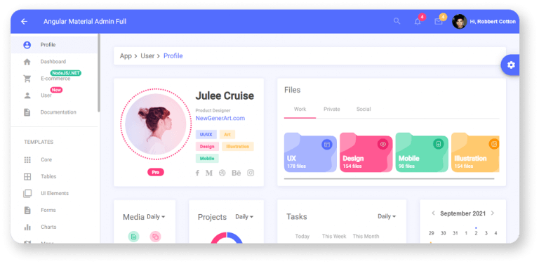 Best Material Design Admin Templates for 2022 - UI-Lib's Blog