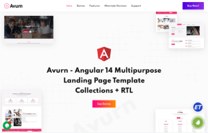 Top 10 Angular Landing Page Templates in 2022 - UI-Lib's Blog